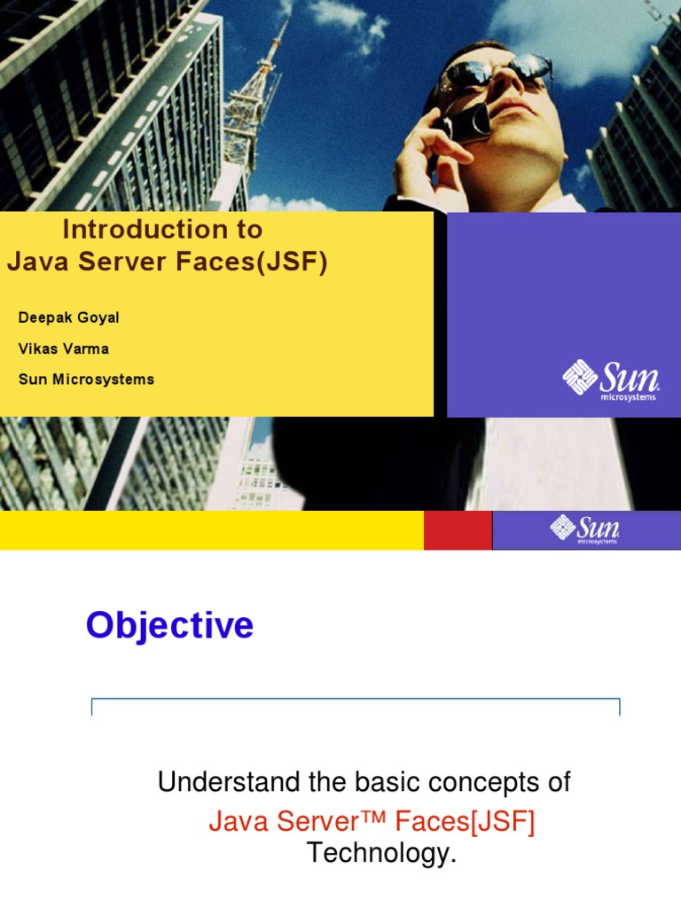 Introduction To Java Server Faces JSF Sun | PDF | Java Server Faces ...