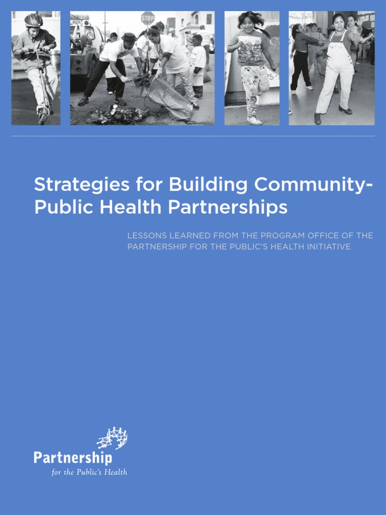 Building Public Health Partnerships | PDF | Public Health | Community