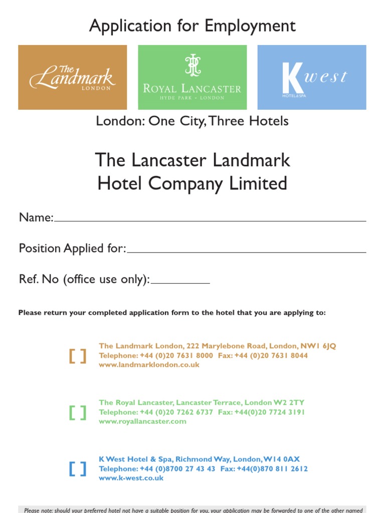 Group Application For Employment | Download Free PDF | Race And ...