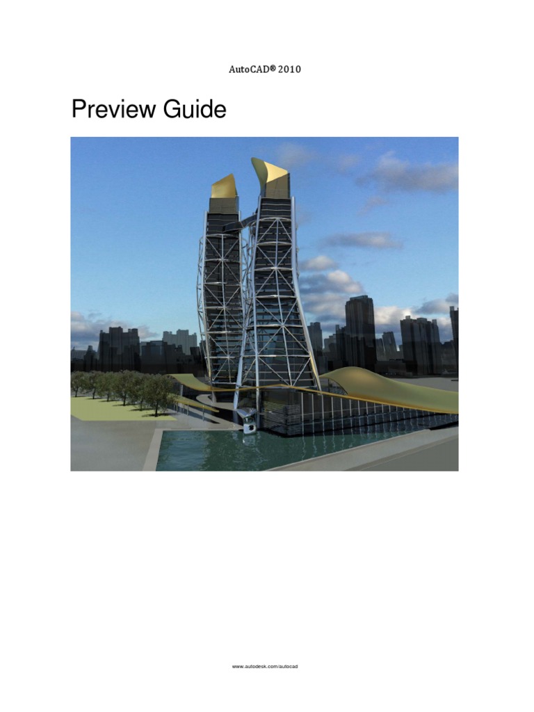 Autocad 2010 Preview Guide | PDF | Tab (Gui) | Auto Cad