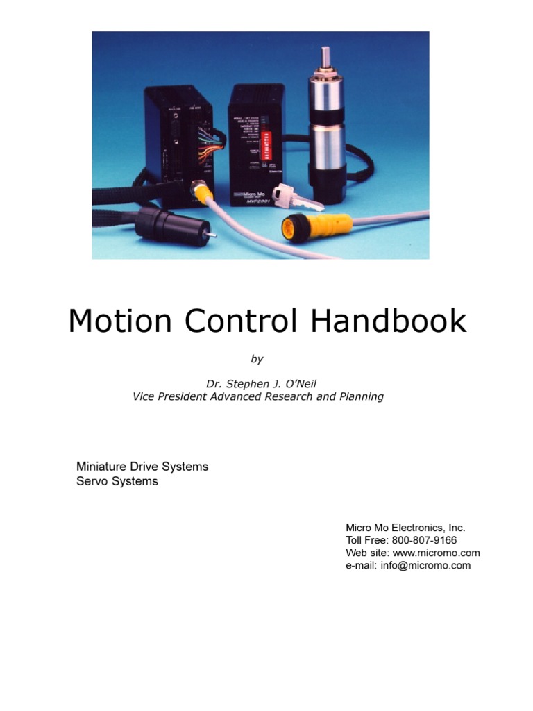 Motion Control Handbook | PDF | Actuator | Amplifier