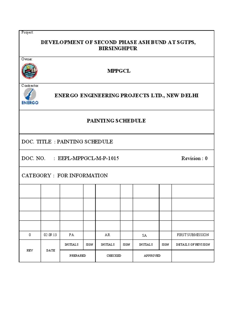 Development of Second Phase Ash Bund A T SGTPS, Birsinghpur | PDF ...