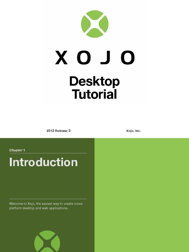 Xojo Desktop App Tutorial | PDF | Button (Computing) | Keyboard Shortcut Xojo Desktop App Tutorial | PDF | Button (Computing) | Keyboard Shortcut