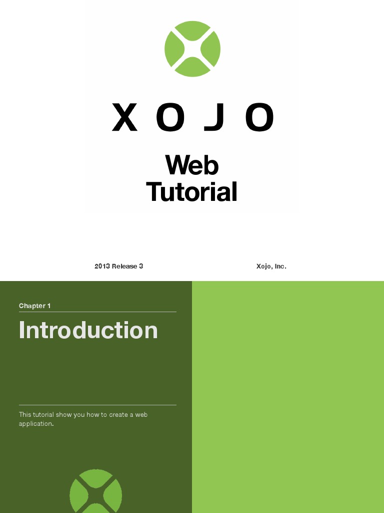 Xojo Web Application Tutorial | Download Free PDF | Web Application ...