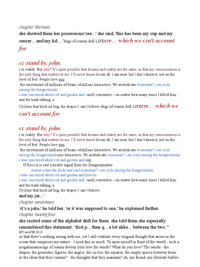 Library of Babel - A Collaboration Part 47 | PDF | Nature