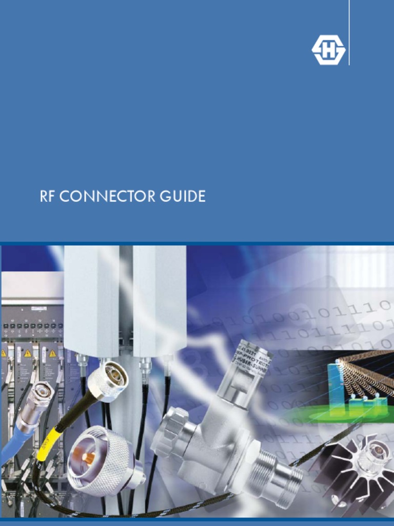 RF Connector Guide H+s | PDF | Coaxial Cable | Transmission Line