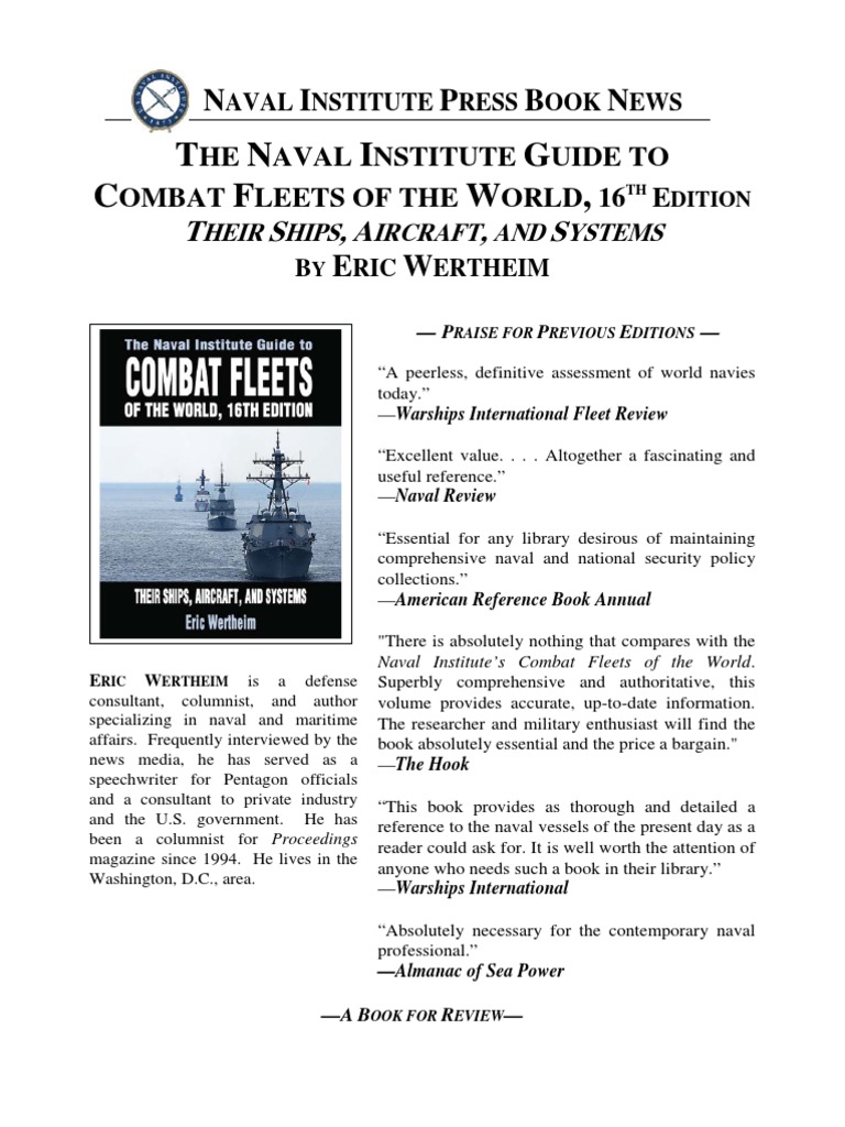 Combat Fleets of the World, 16th Ed. | PDF | Navies | United States Navy