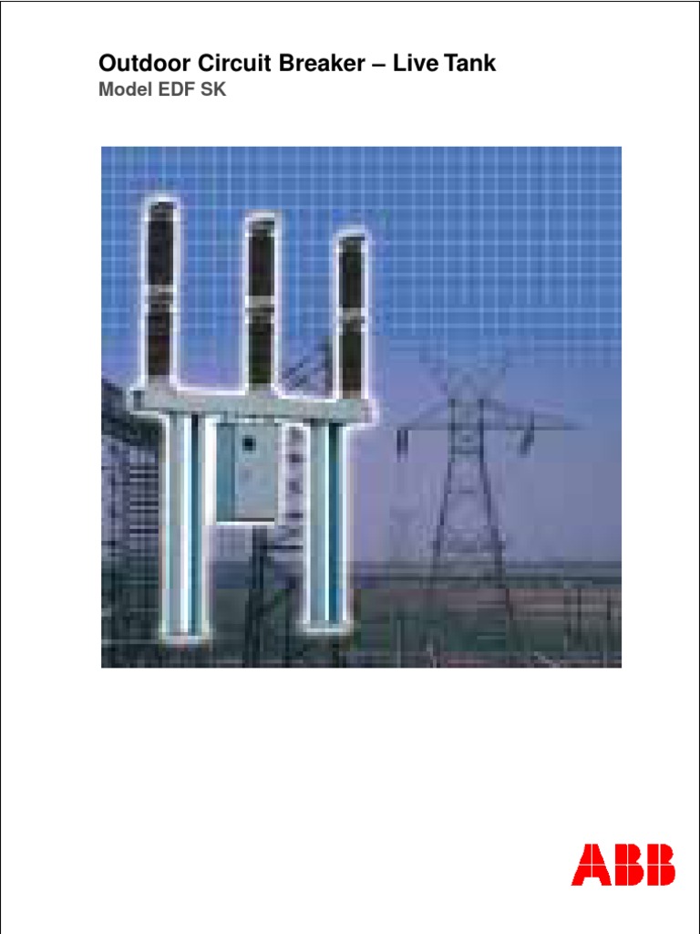 Outdoor Circuit Breaker - Live Tank | PDF | Capacitor | Physical Quantities