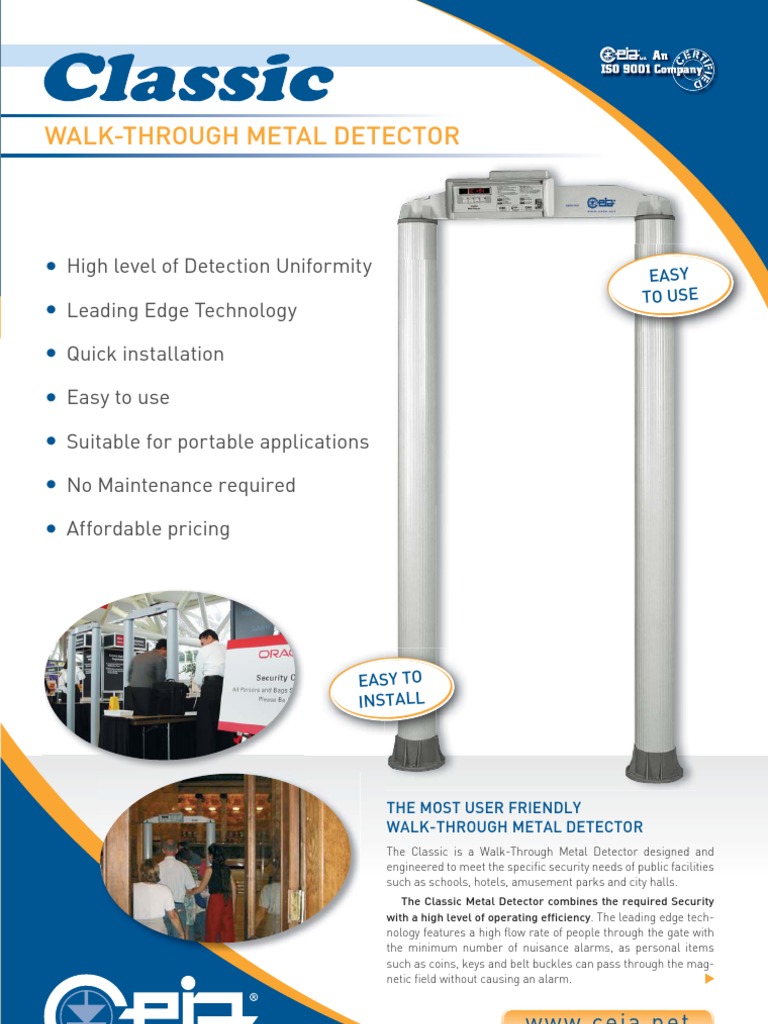Ciea | PDF | Metal Detector | Metals