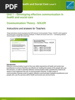 The SOLER Model Script: Learning Outcome | PDF | Behavioural Sciences ...