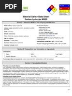 Msds Methanol | PDF | Flammability | Methanol