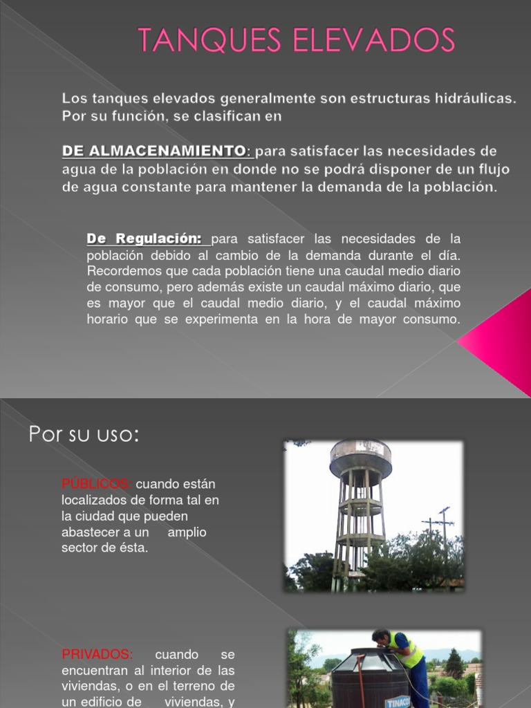 Tanques Elevados | PDF | Tanques | Agua
