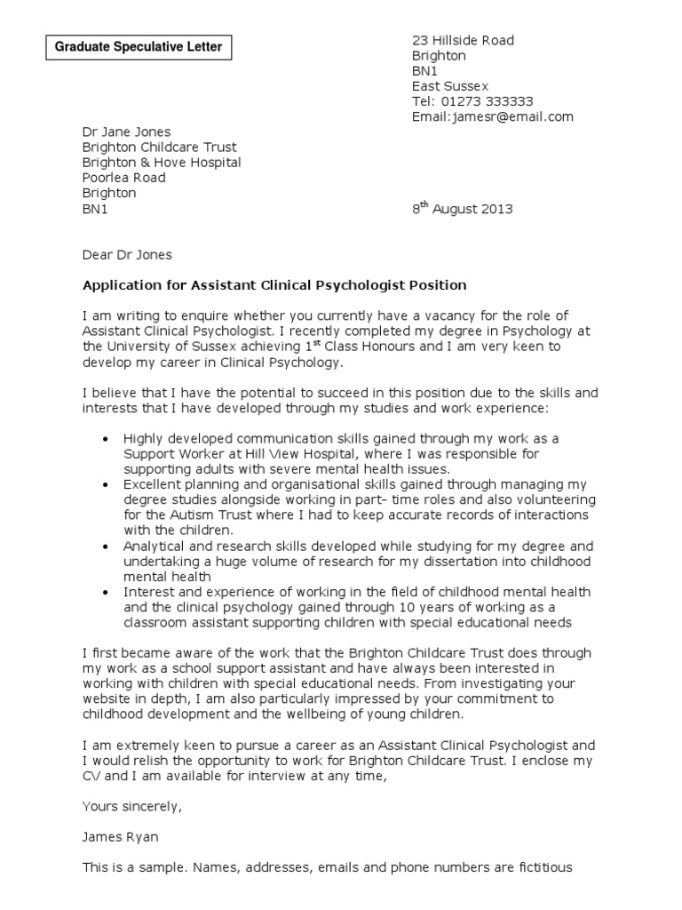 Speculative Letter | PDF