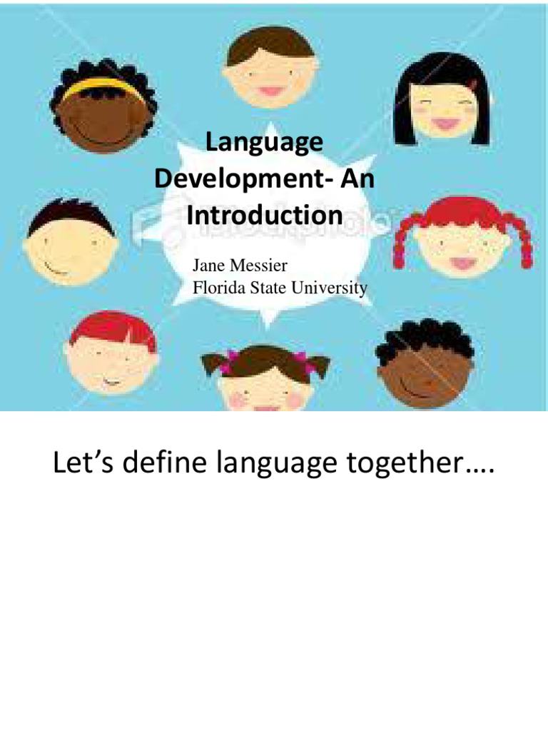 Language Development - An Introduction | PDF | Morphology (Linguistics ...