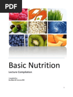BASIC NUTRITION Module No. 1 | PDF | Digestion | Human Digestive System