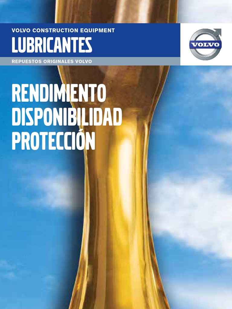 Volvo Lubricants Flyer Br Es Pdf Lubricante Engranaje