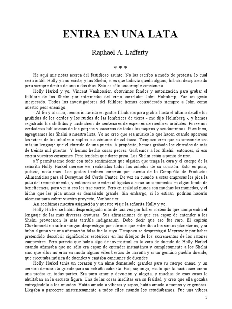 Una Lata en el Bosque: Shelni y Holly | PDF | Arte