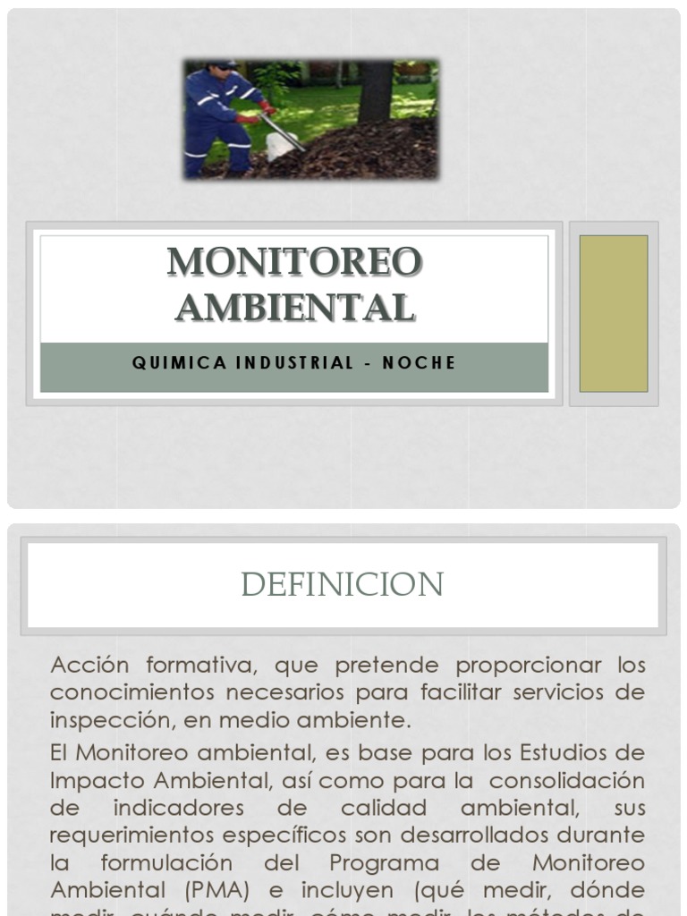Monitoreo Ambiental | PDF | Aprendizaje | Conocimiento