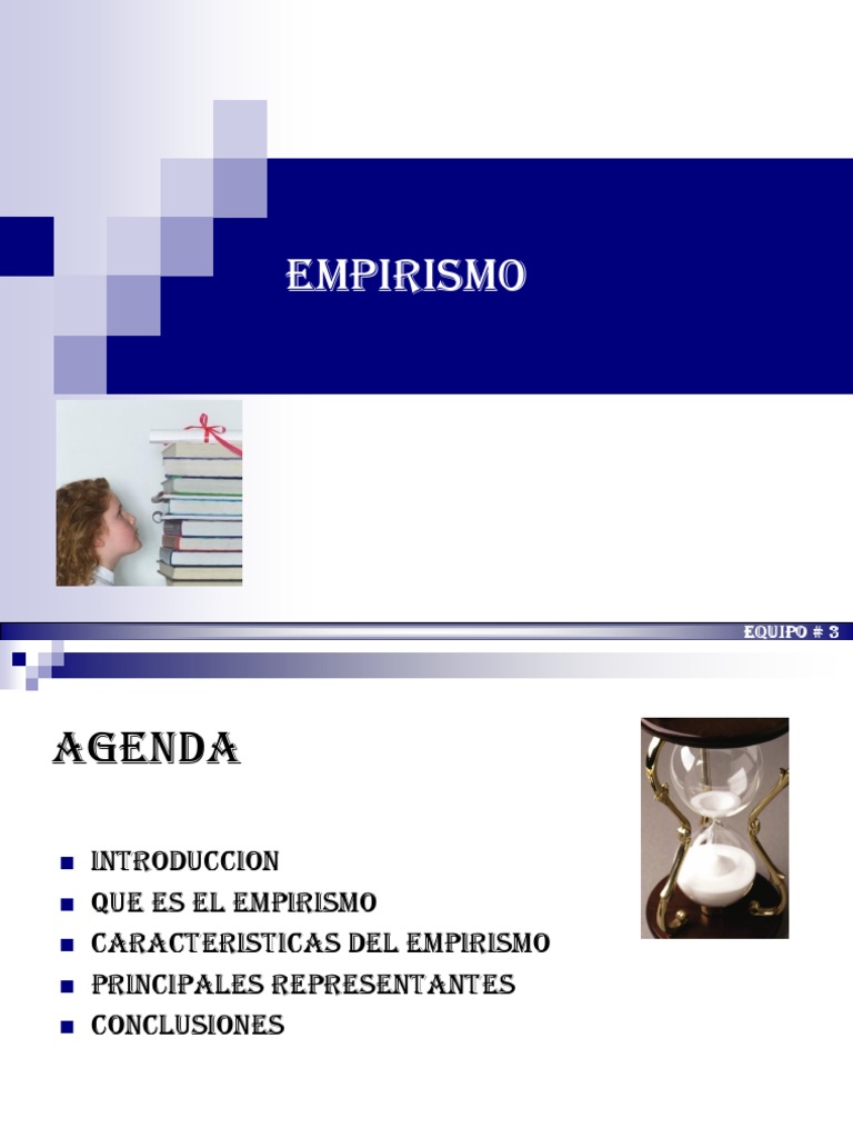 El Empirismo Pdf David Hume Empirismo