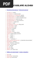 Conectores Aleman | PDF | Sintaxis | Mecánica del lenguaje