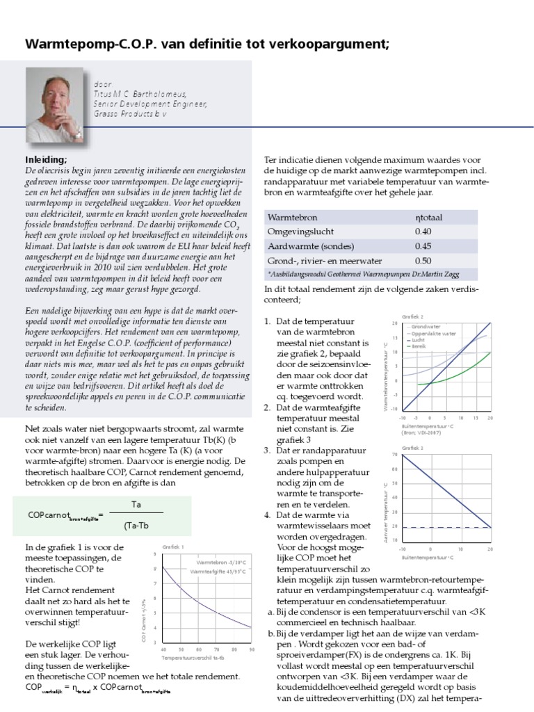Warmtepomp COP | PDF