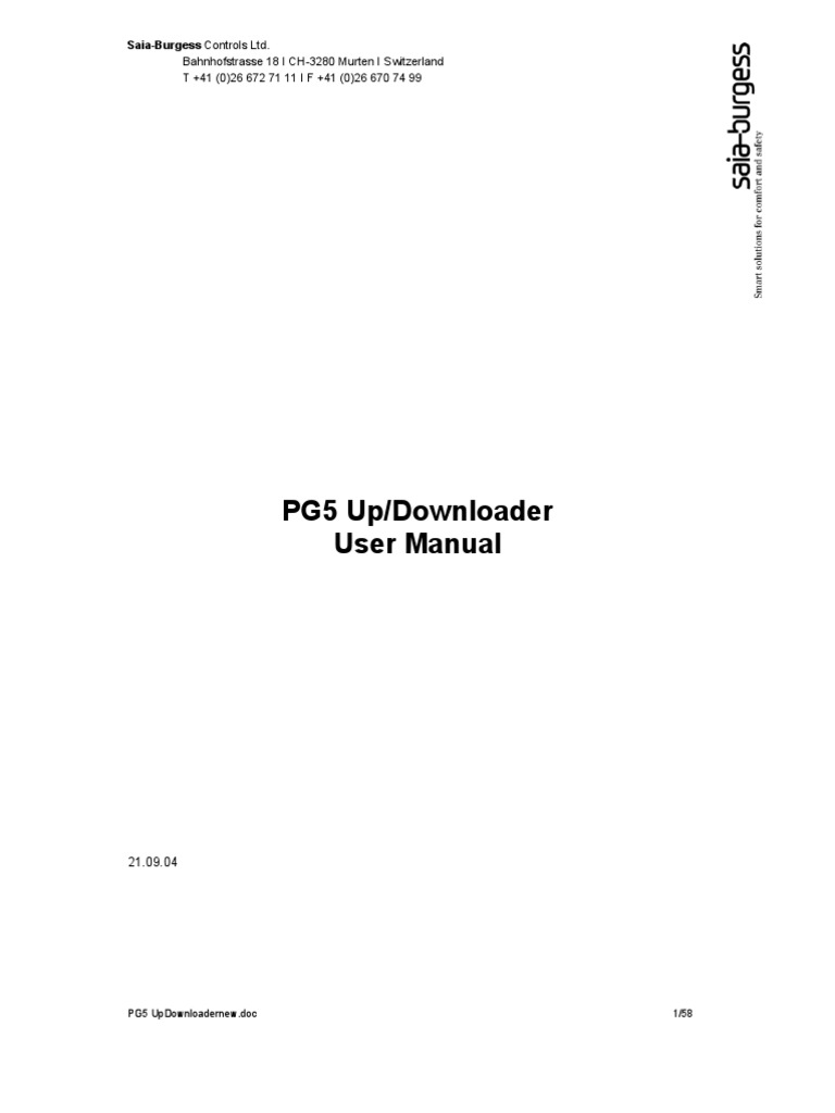 PG5 UpDownloader E | Download Free PDF | Command Line Interface | Computer Data
