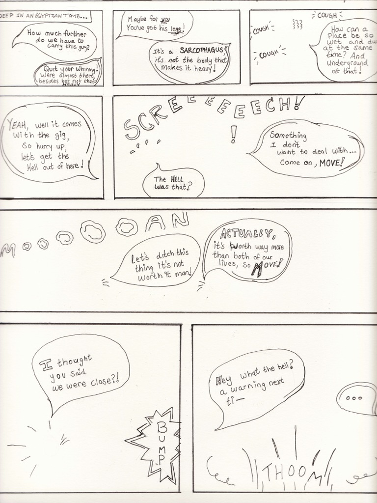 Pictureless Comic F13 | PDF