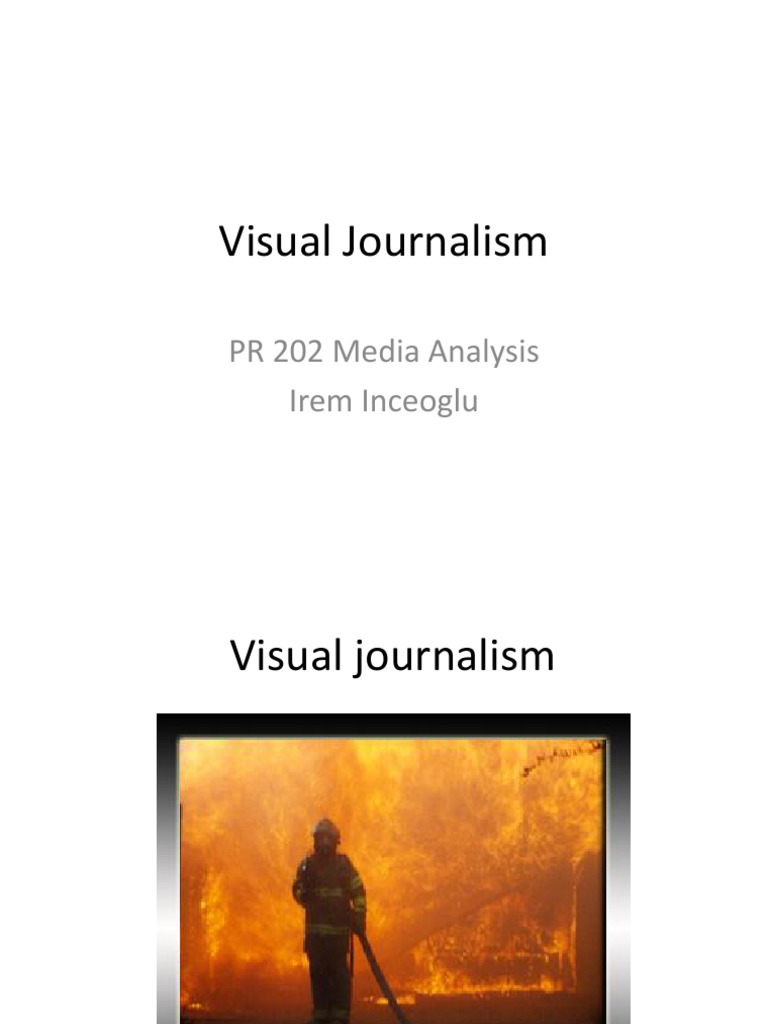 Visual Journalism | PDF | Journalism | Communication