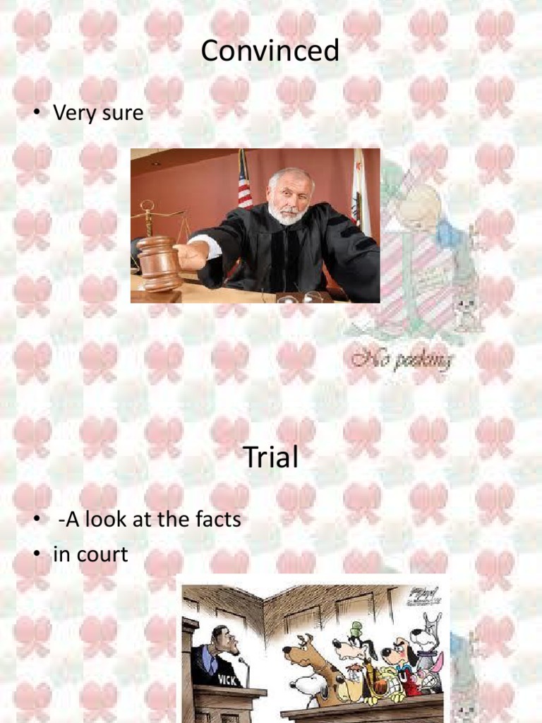 The Trial of Cardigan Jones Overview | PDF | Law | Mystery, Thriller ...