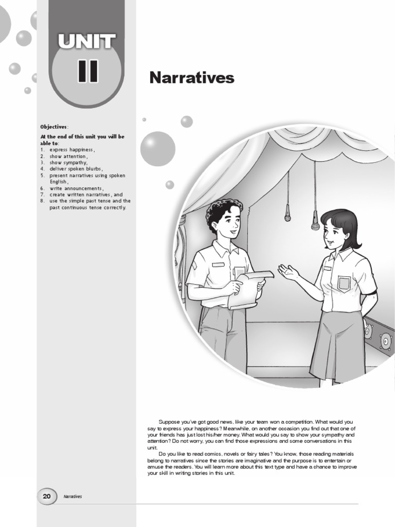 Expressing Emotions in Narratives | PDF