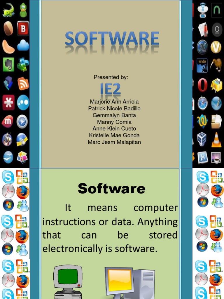 Software | PDF | Operating System | Application Software
