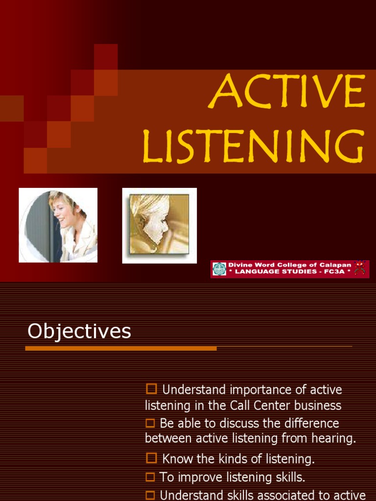 The Importance of Active Listening in Call Centers: Understanding the ...