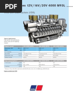 Mtu Series 2000 Industrial | PDF | Diesel Engine | Engines