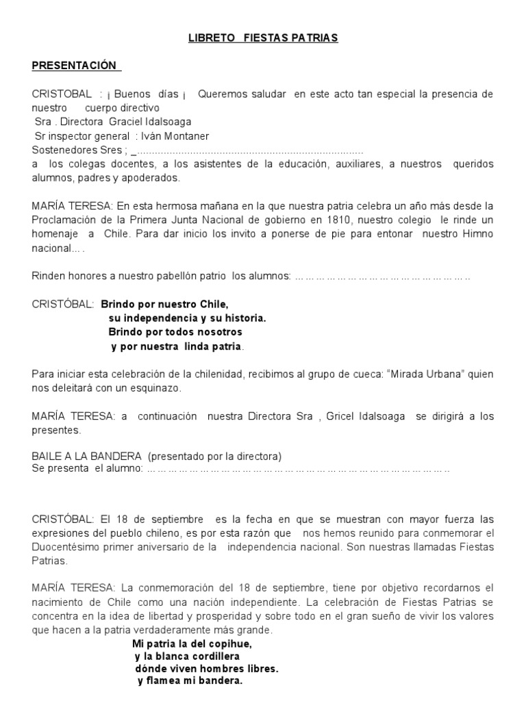 libreto 18 2012 (1) | Chile | Andes