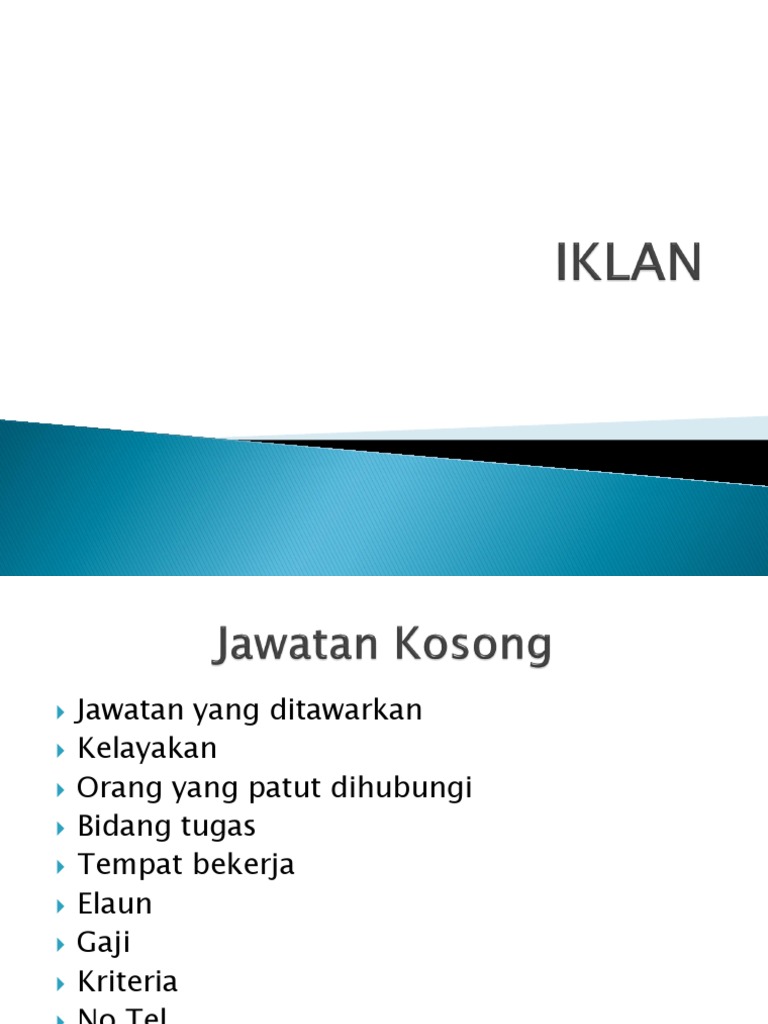 Rumusan IKLAN | PDF