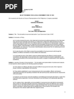 RA 7160 Local Government Code of The Philippines PDF | PDF | Eminent ...