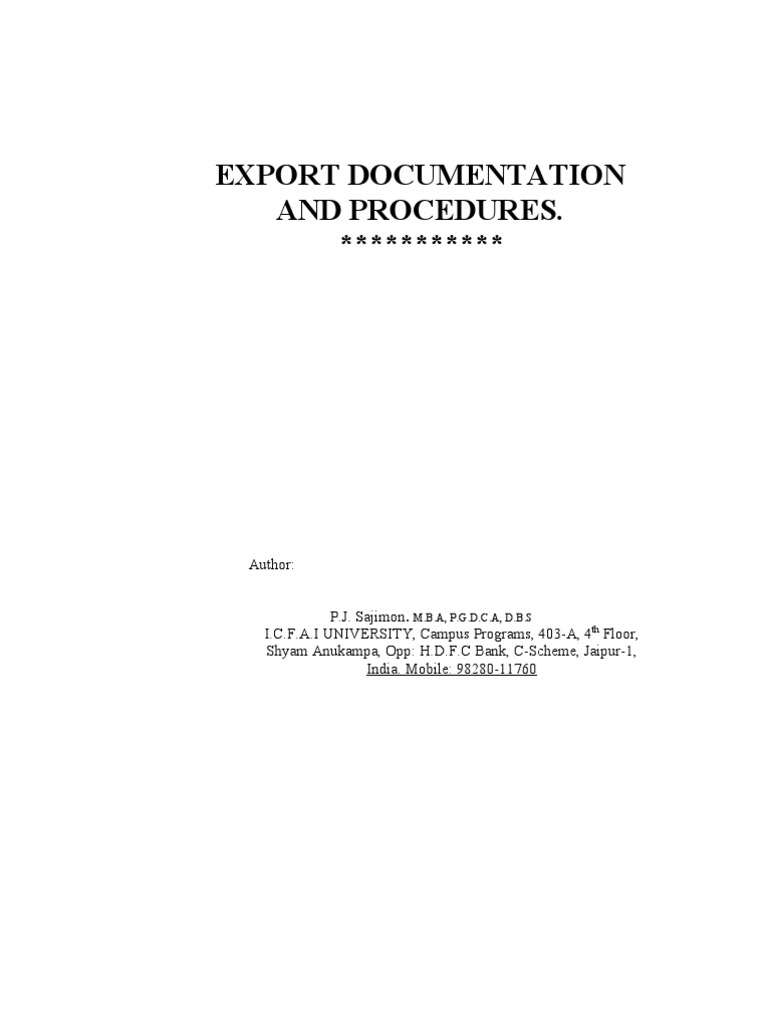 A Comprehensive Guide to Establishing an Export Business in India ...