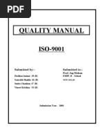 Global Quality Manual | PDF | Risk Management | Quality Management System