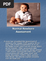 Newborn Assessment | PDF | Anatomical Terms Of Motion | Labia