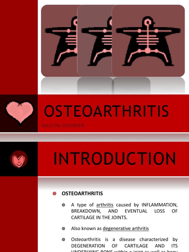 OSTEOARTHRITIS.ppt | Osteoarthritis | Cartilage