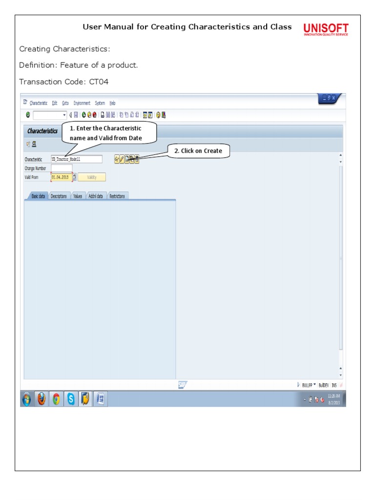 SAP Characteristics & Class Guide | PDF | Data Type | Software Engineering
