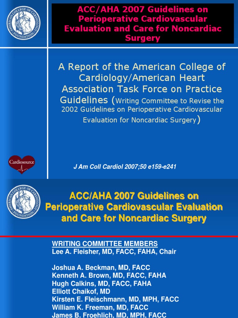 A Report of The American College of Cardiology/American Heart ...
