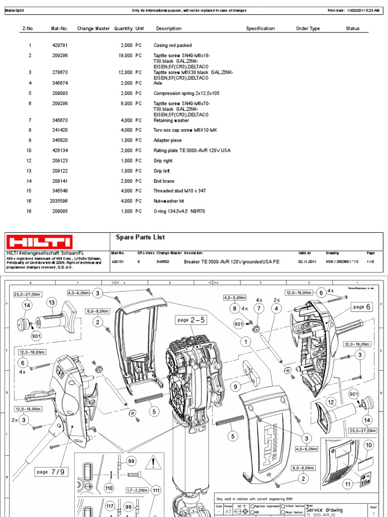 TE 3000 AVR Schem 426131 | PDF | Biens manufacturés | Machine