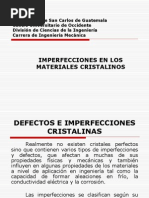 1.3 Defectos Superficiales | PDF | Dislocación | Cristal