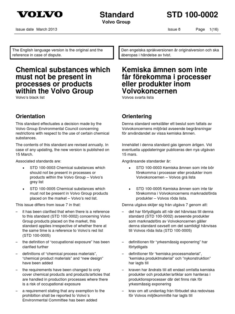 Standard STD 100-0002 | PDF