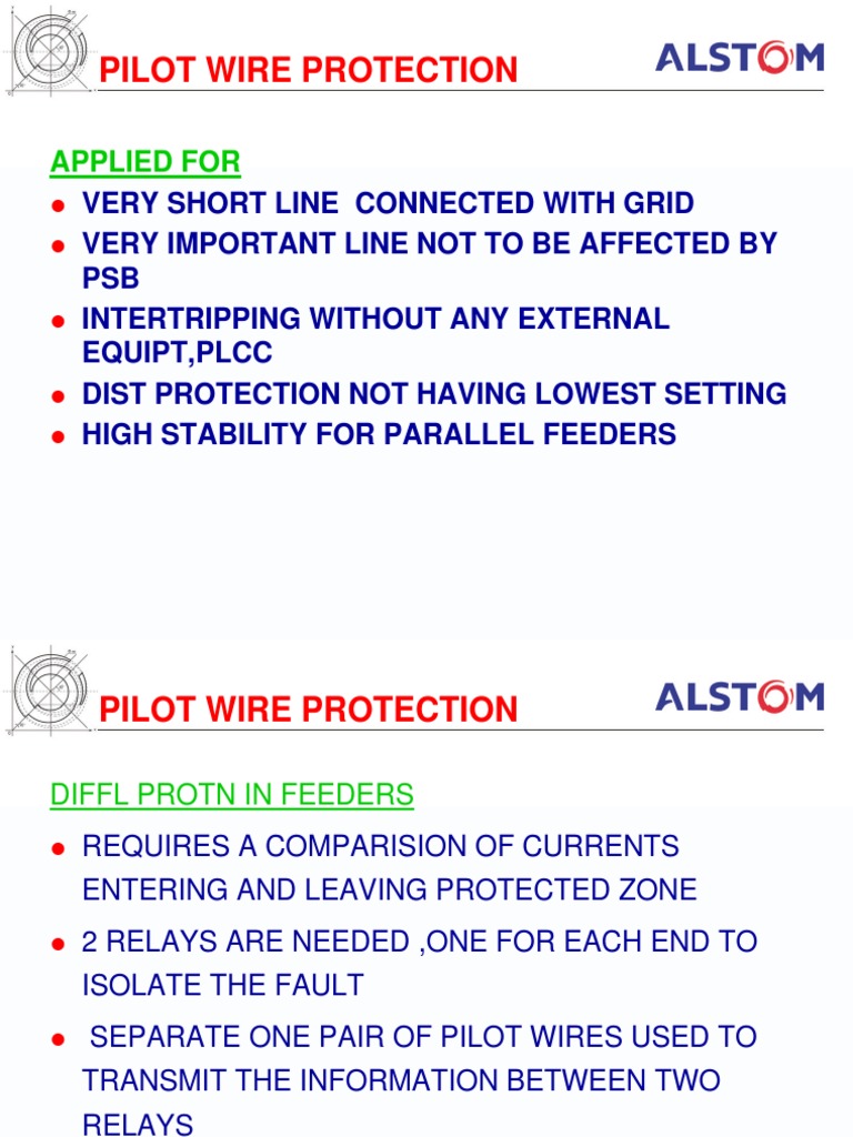 Pc1 Pilot Wire | PDF