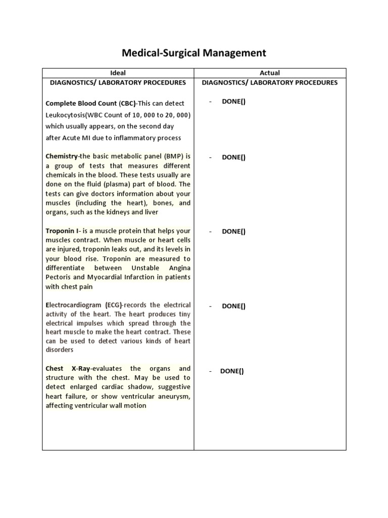 Medical-Surgical Management For RHD | PDF | Coronary Artery Disease | Heart