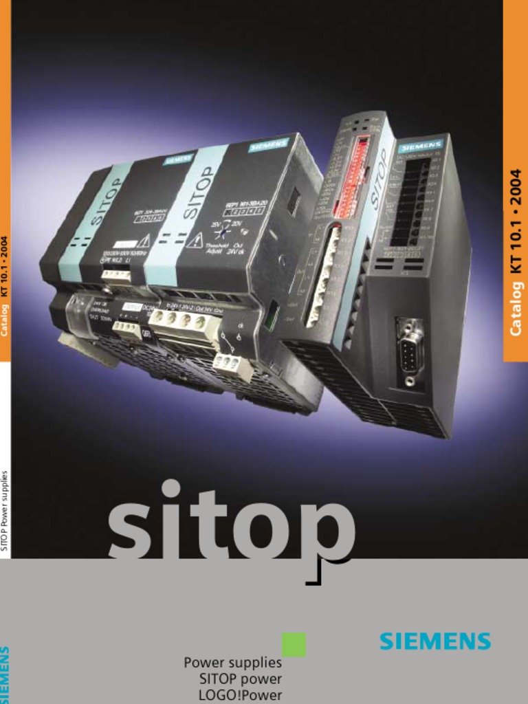 Sitop: Power Supplies SITOP Power LOGO!Power | PDF | Power Supply ...