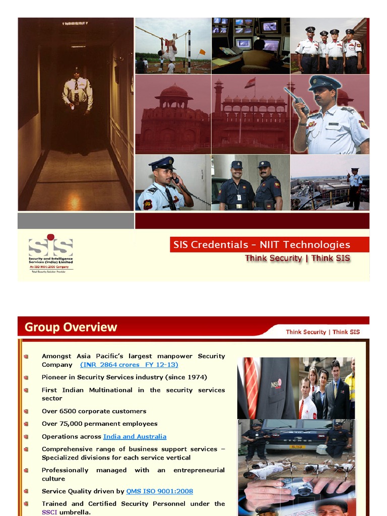 SIS | PDF | Chief Executive Officer | Iso 9000
