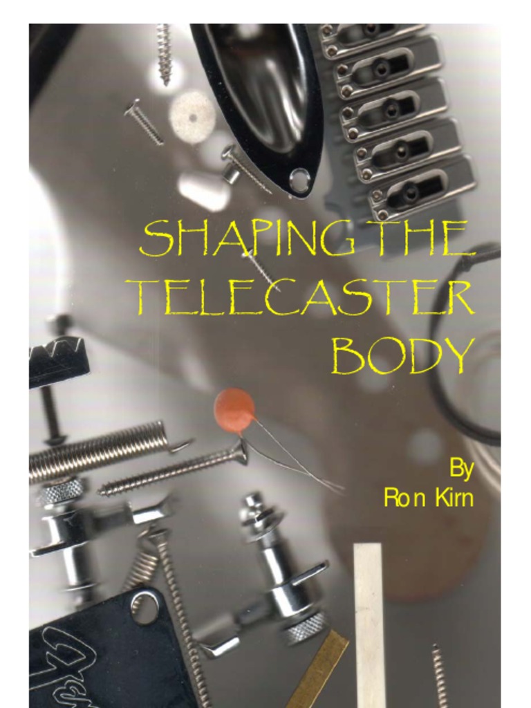 Tele - Template Illustrated Reader Spreads PDF | PDF | Guitars | Drill